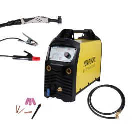 WELDINGER WIG-Schweißinverter WE 215P pro HF Puls Spot MMA profitauglich